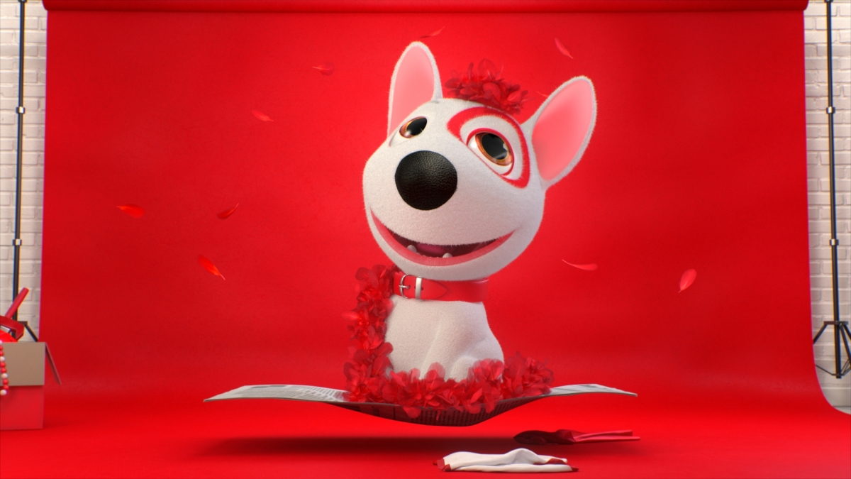 Target Bullseye Dog Logo