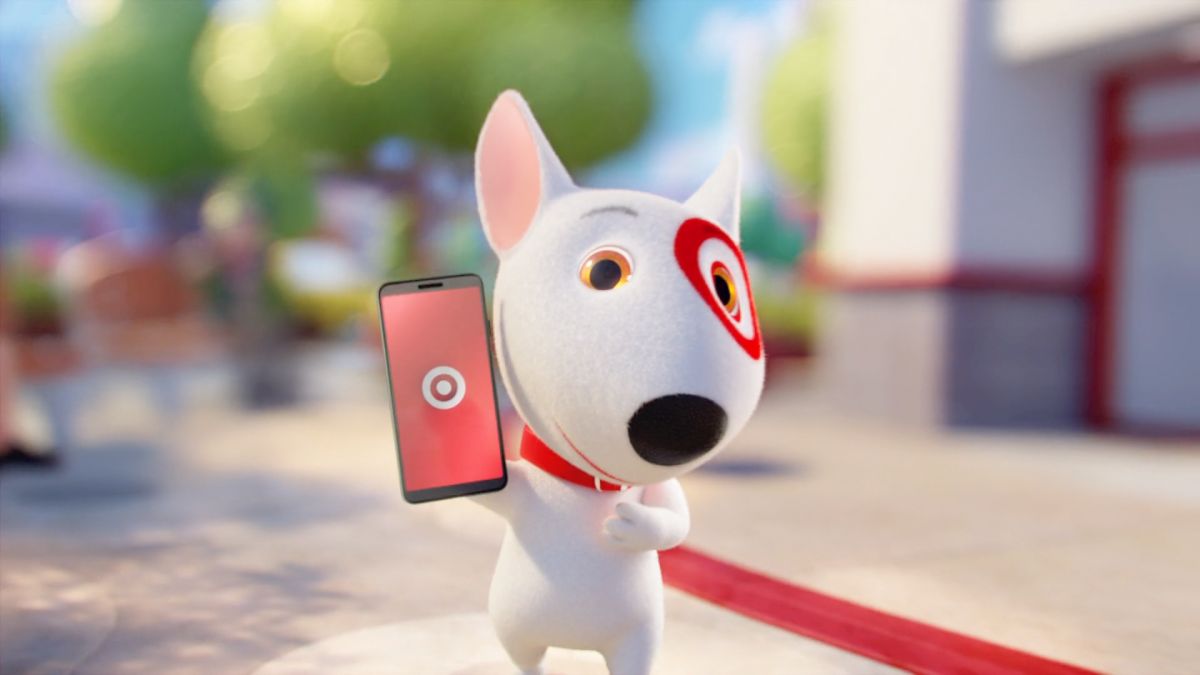 Target Logo Dog